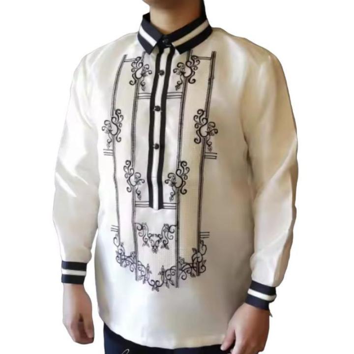 [Ready Stock] barong Tagalog for men | modern barong | Lazada PH