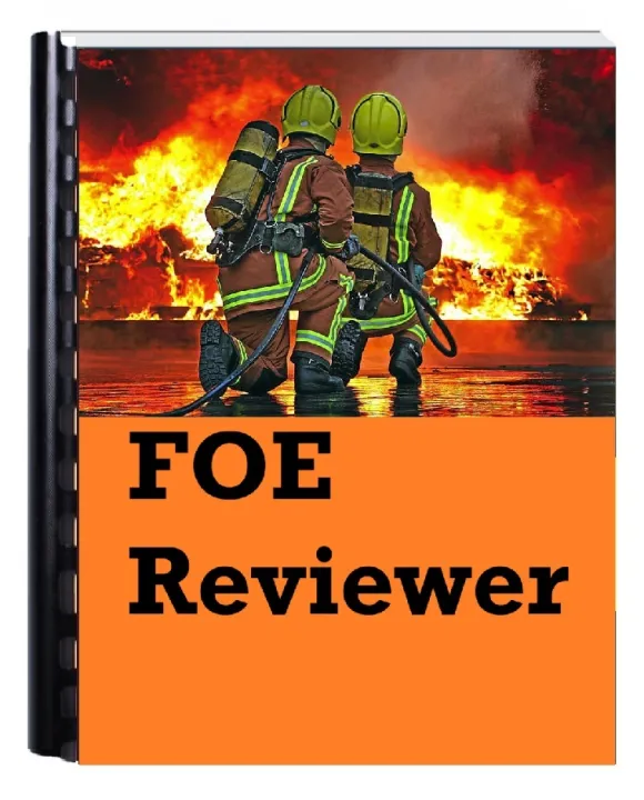 Fire Officer Eligibility FOE Exam Reviewer 2026 | Lazada PH