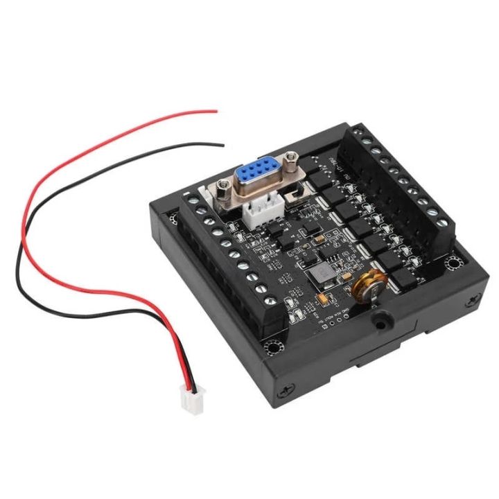 【Sleek】 Programmable Controller Fx1n-20mt Plc Module Regulator Industrial Control Board Dc24v ...
