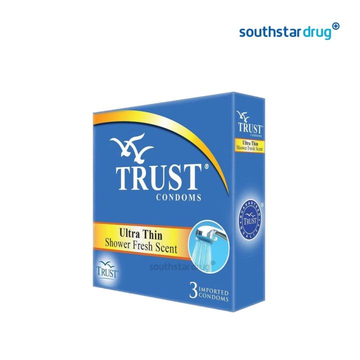 Trust Ultra Thin Shower Fresh Condom - 3s | Lazada PH