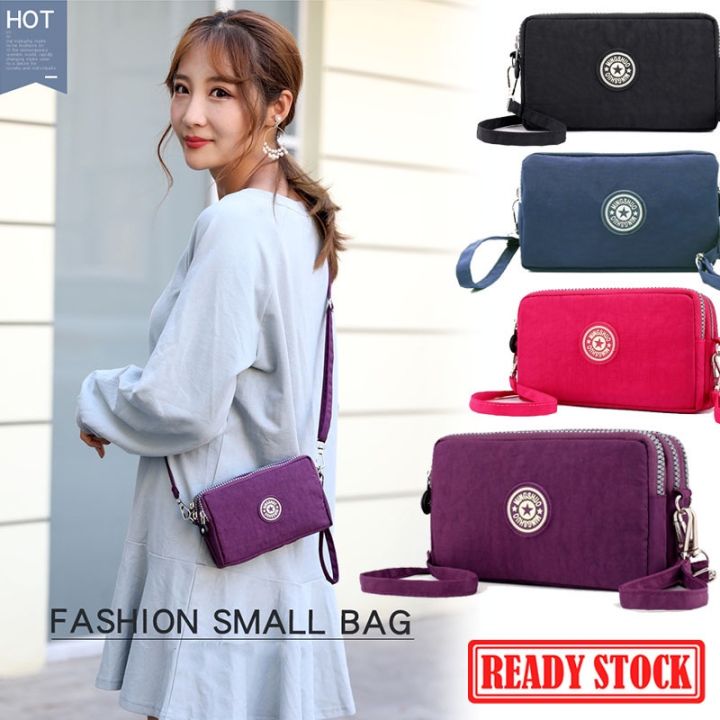 Korean Style Handphone Bag Mobile Phone Bags Three Layer Large Capacity ...