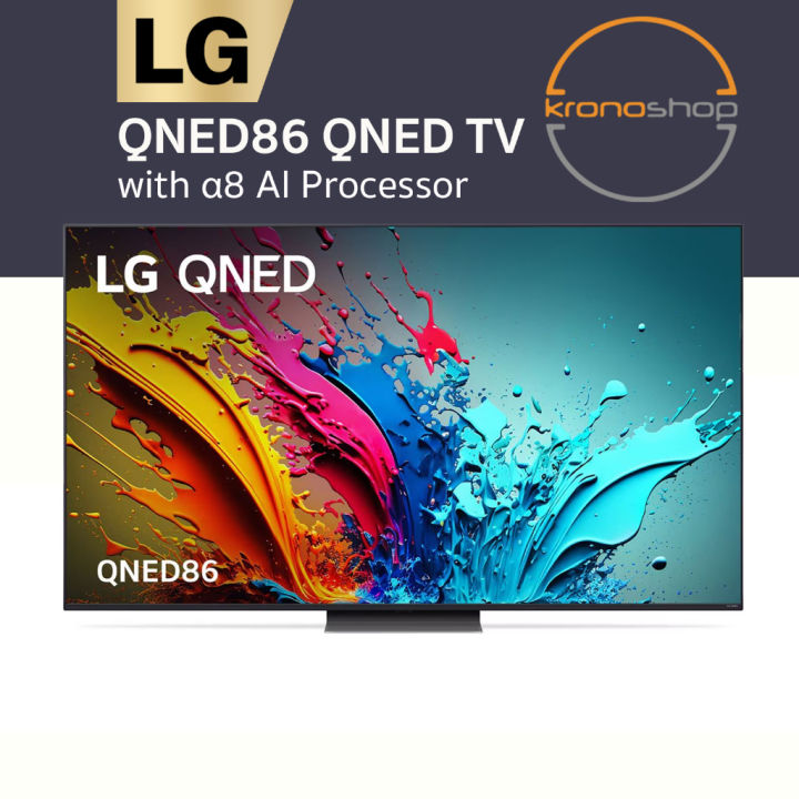 LG QNED86 65/75/86 Inch 4K Smart QNED TV with α8 AI Processor ...