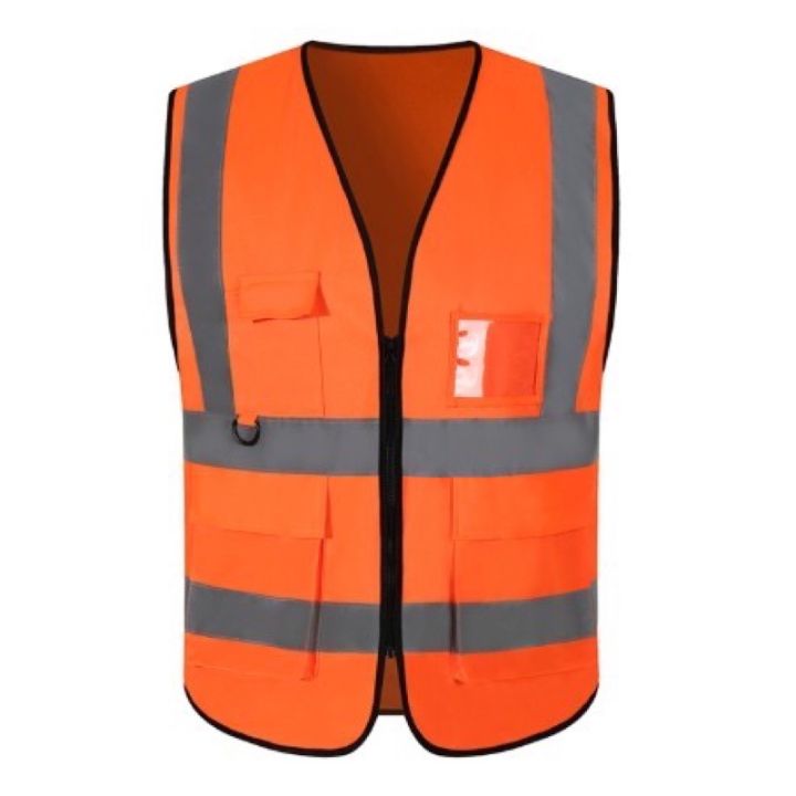 【Ready Stock】High Visibility Safety Reflective Vest Warning Waistcoat ...