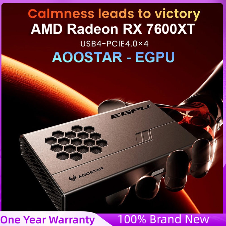 AOOSTAR XG76 External GPU Docking Station with AMD Radeon 7600 XT ...