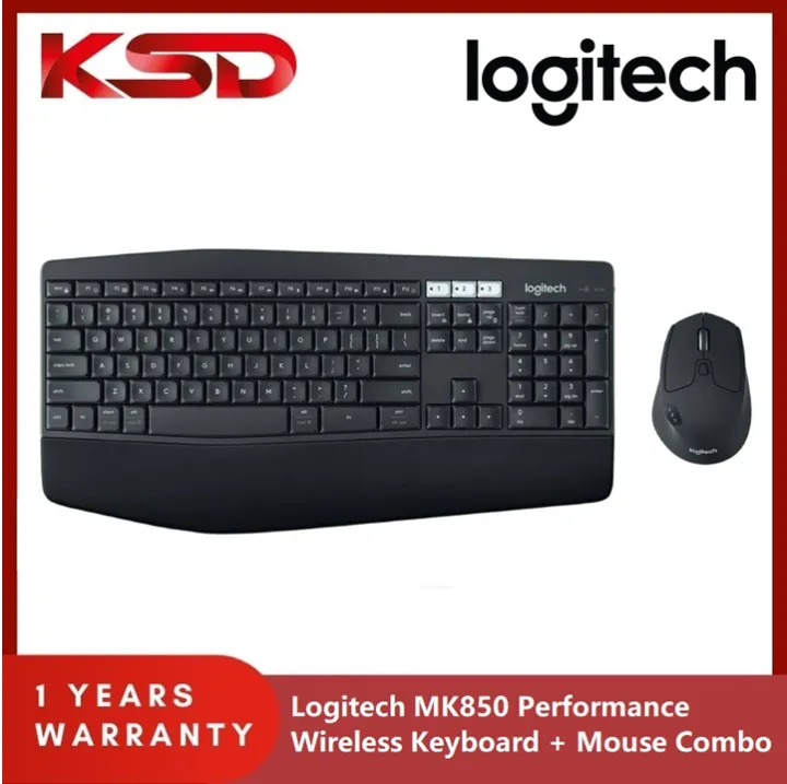 Logitech MK850 PERFORMANCE Wireless Keyboard and Mouse Combo | Lazada
