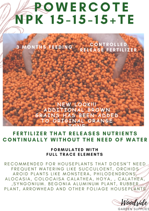 Powercote NPK 15-15-15 All Purpose Controlled Released Fertilizer ...