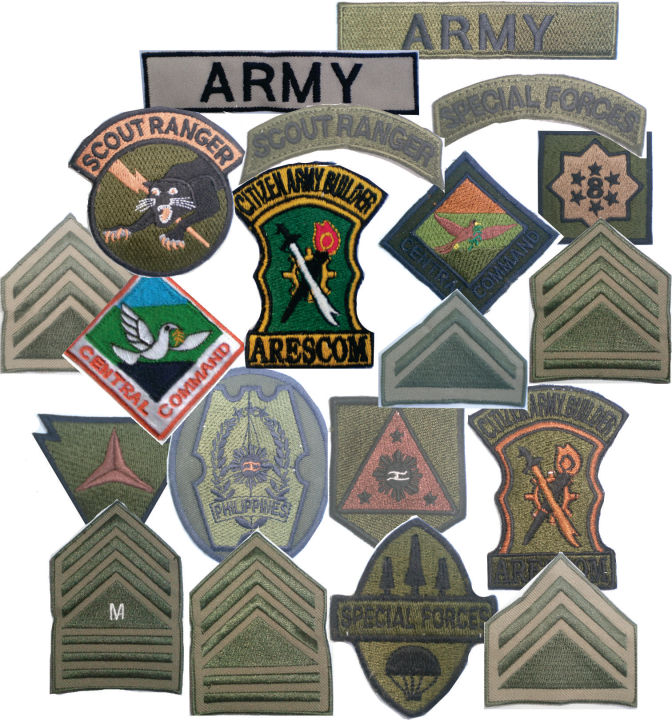 AFP Patches, Fully Computerized Embroidered Original Patches | Lazada PH