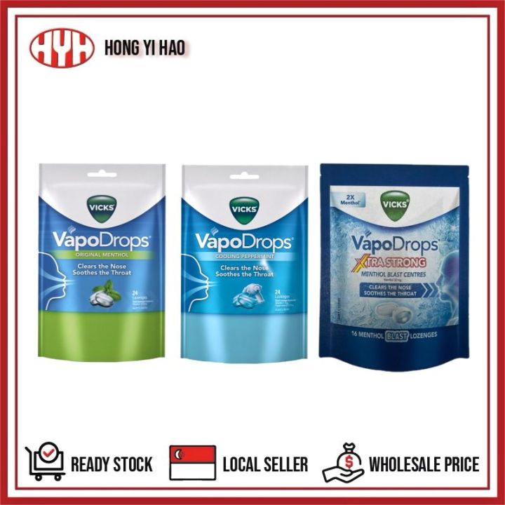 Vicks Vapodrops (4x24pcs) | Lazada Singapore