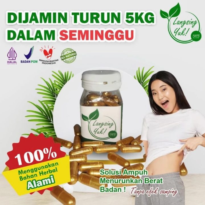 Herbal pelangsing turun 5 kg Langsing yuk herbal pelangsing badan ...