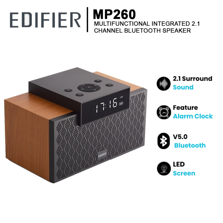 Edifier MP260 Multifunctional Integrated 2.1 Channel Bluetooth Speaker ...