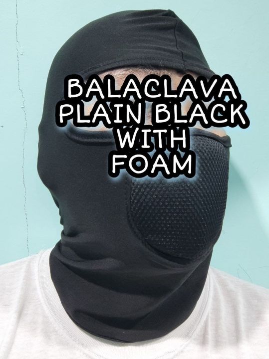 Motorcycle Balaclava Full face Mask Bonnet with FOAM | Lazada PH