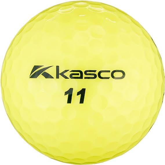 Kasco Golf Ball DNA 2 Piece Ball Two-Piece Balls Model DNA Color ‎Yellow dozen japanese products ...