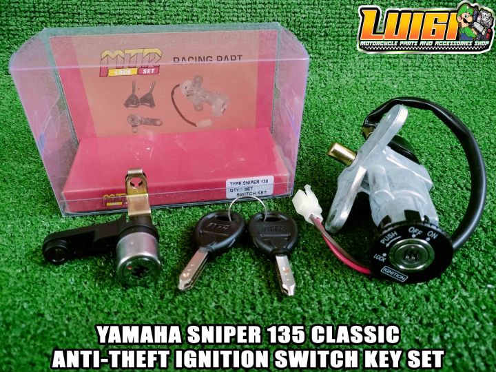 MTR YAMAHA SNIPER 135 CLASSIC ANTI THEFT IGNITION SWITCH | Lazada PH