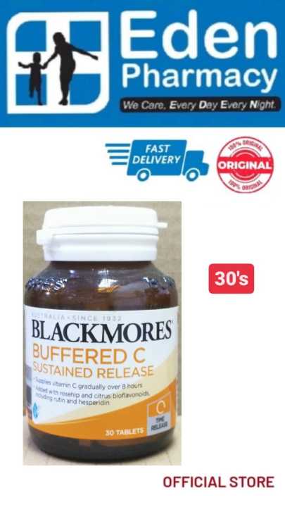 Blackmores Buffered C Sustained Release vitamin C ( 30 tablets ) | Lazada