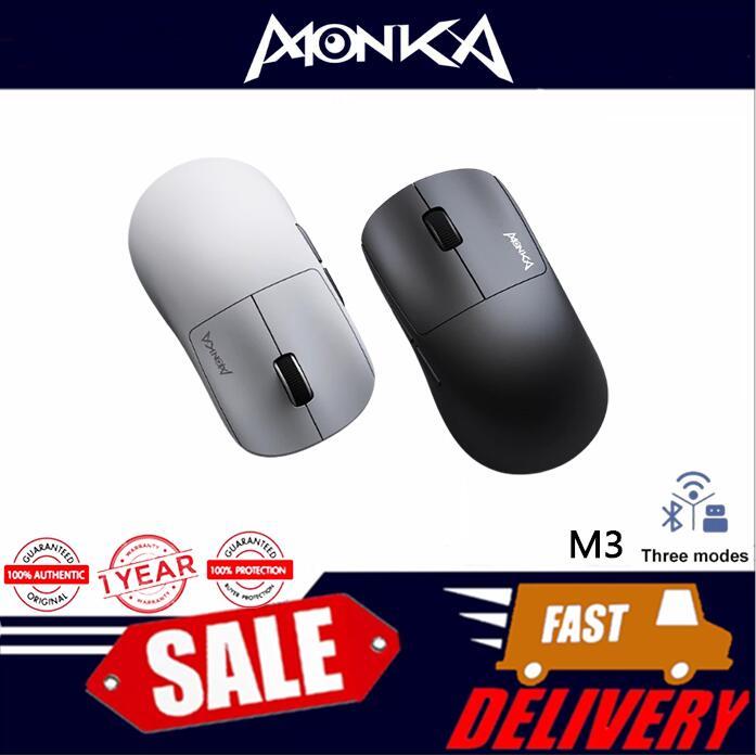 MONKA M3 wireless three mode E-sports 3395 lightweight high-performance ...
