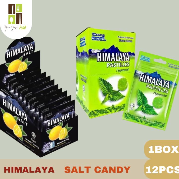 Himalaya Peppermint Pastiles Candy / Himalaya Salt Candy / Permen ...