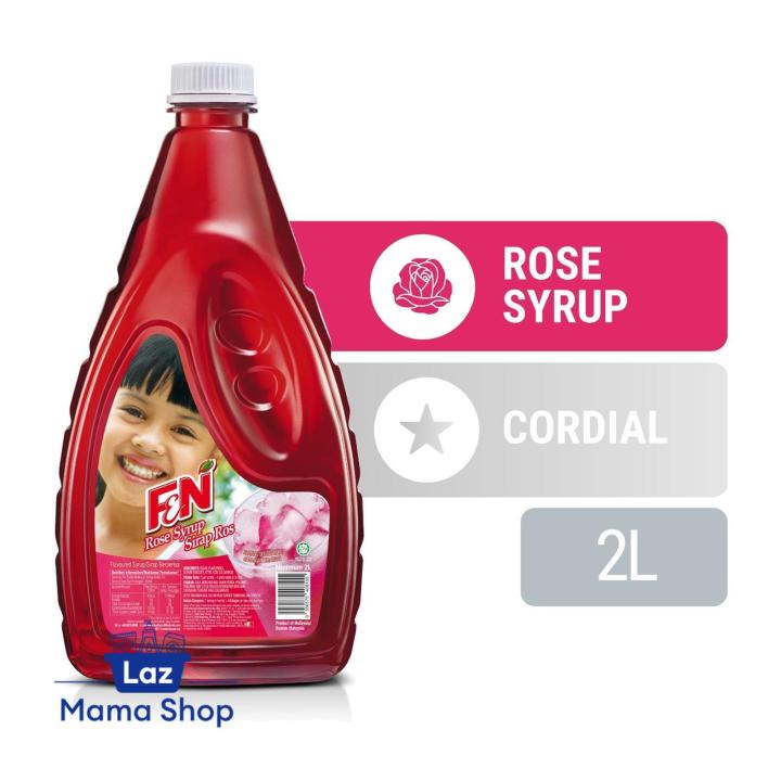 F&N Rose Syrup Cordial 2L (Laz Mama Shop) | Lazada Singapore