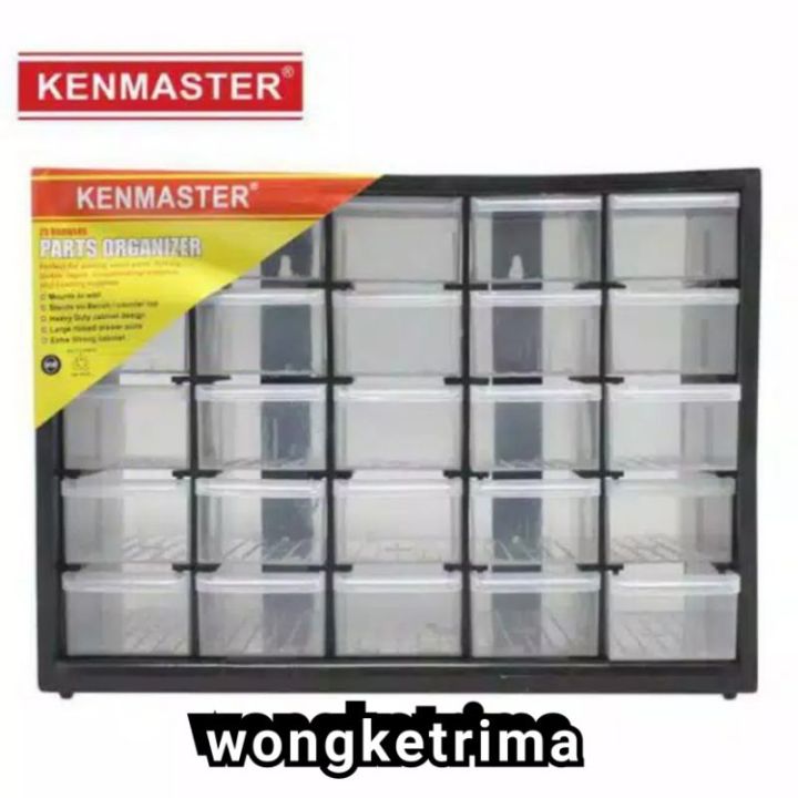 rak komponen elektronik Rako rak komponen kenmaster 25 slot rak susun ...