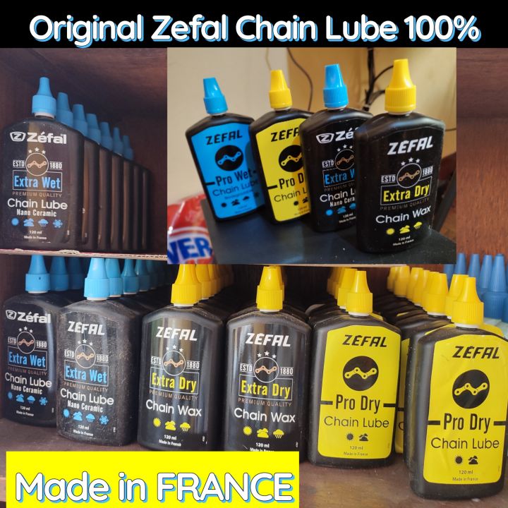 Authentic Zefal Pro Lube and EXTRA CERAMIC Lube for Bicycle Chain Made ...