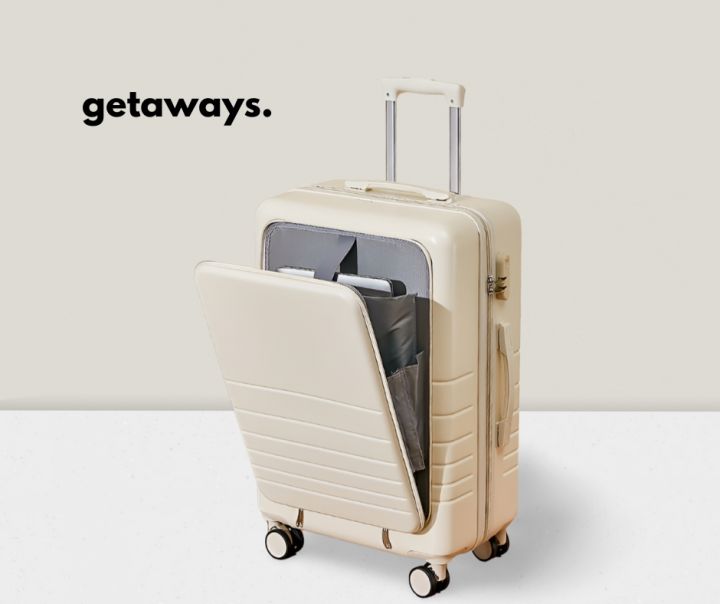 20" Lightweight Carry-on Luggage with Front pocket and Laptop ...