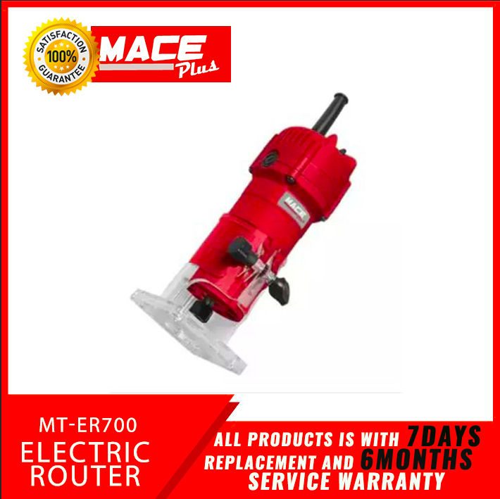 Mace Plus MT-ER700 electric rRouter WOOD TRIMMER compatible with wood ...