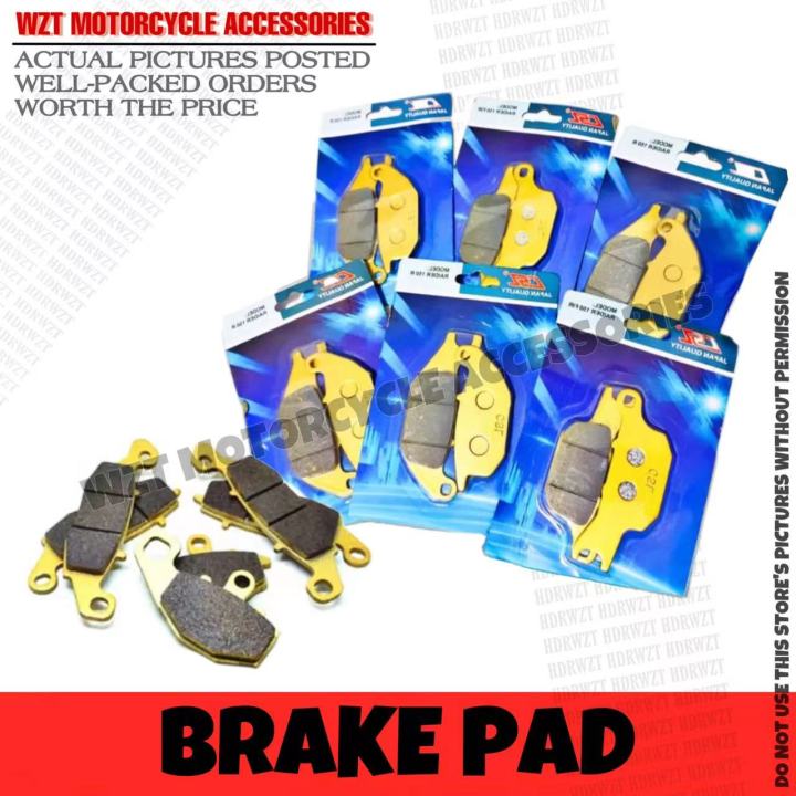 1 PAIR HEAVY DUTY BRAKE PAD FOR ANY MOTORCYCLE | Lazada PH