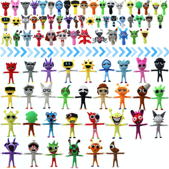 New product: sprunki Rhythm Box Game Peripheral Plush Toy, Incredibox ...
