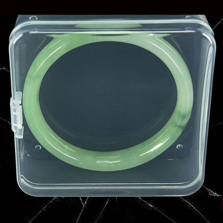 【FREEHOUSEMALL】 Small Transparent Plastic Storage Box Clear Square ...