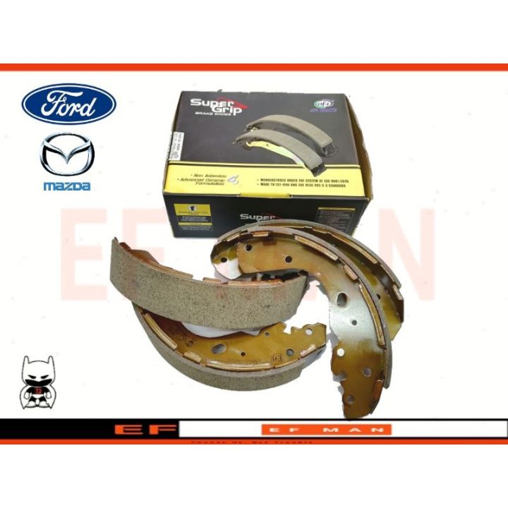 FORD RANGER T6 T7 MAZDA BT50 REAR BRAKE SHOE AFI NP300 NAVARA FIGHTER ...