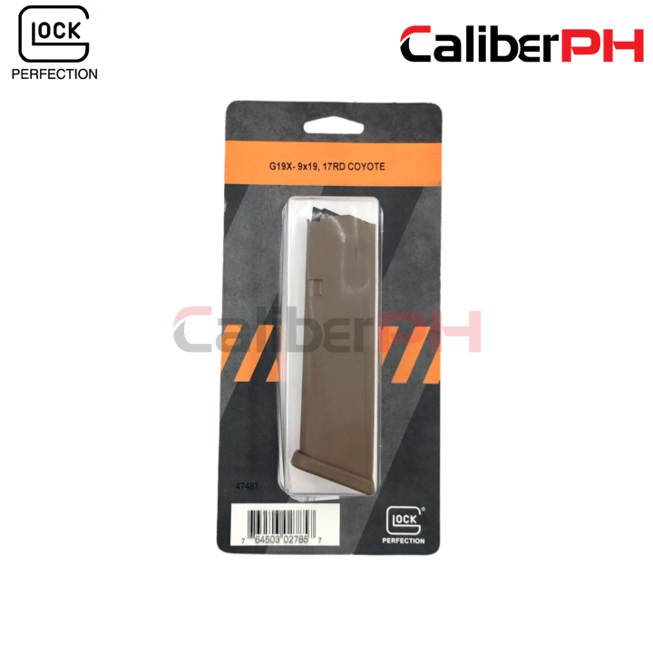 GLOCK PERFECTION - ORIGINAL - G17/19 17rd 9mm Luger Magazine - Coyote ...