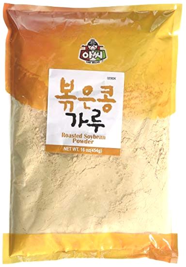 Roasted Soybean Powder 226 grams (Kinako) (볶은 콩가루) (bokkeun konggaru ...