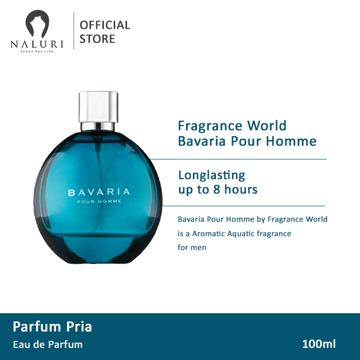 Parfum Fragrance World Bavaria Pour Homme EDP 100ml | Lazada Indonesia