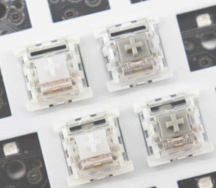 Outemu Silent White Gray Switch Mechanical Keyboard MX Office Dormitory ...