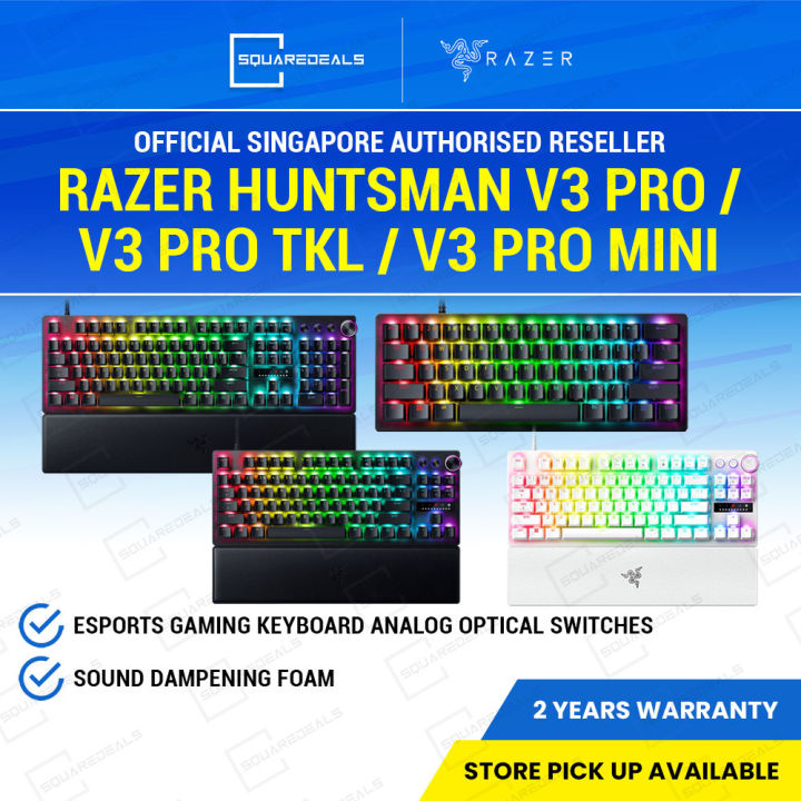Razer huntsman V3 pro/ V3 Pro tkl/ V3 Pro eSports คีย์บอร์ดเกม OG Optical SWITCH | Lazada.co.th