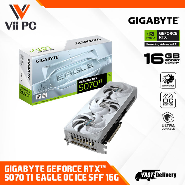 100% Genuine GIGABYTE GeForce RTX™ RTX 5070 Ti 5070 TI / 5070TI EAGLE OC ICE OR EAGLE OC SFF 16G ...