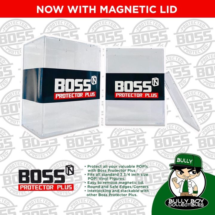4 Inch Boss Protector Plus With Magnetic Lid (1 Piece) [Sold By Bully ...
