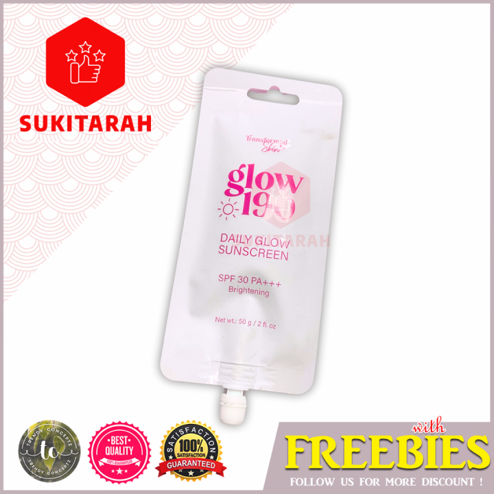 Transformed Skin Glow 190 Daily Glow Sunscreen SPF 30 PA+++ 50g | Lazada PH
