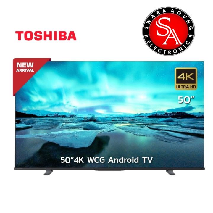 Led UHD 4K Android TV 50 Inch Toshiba Type: 50M550KP (Khusus Daerah Medan) | Lazada Indonesia