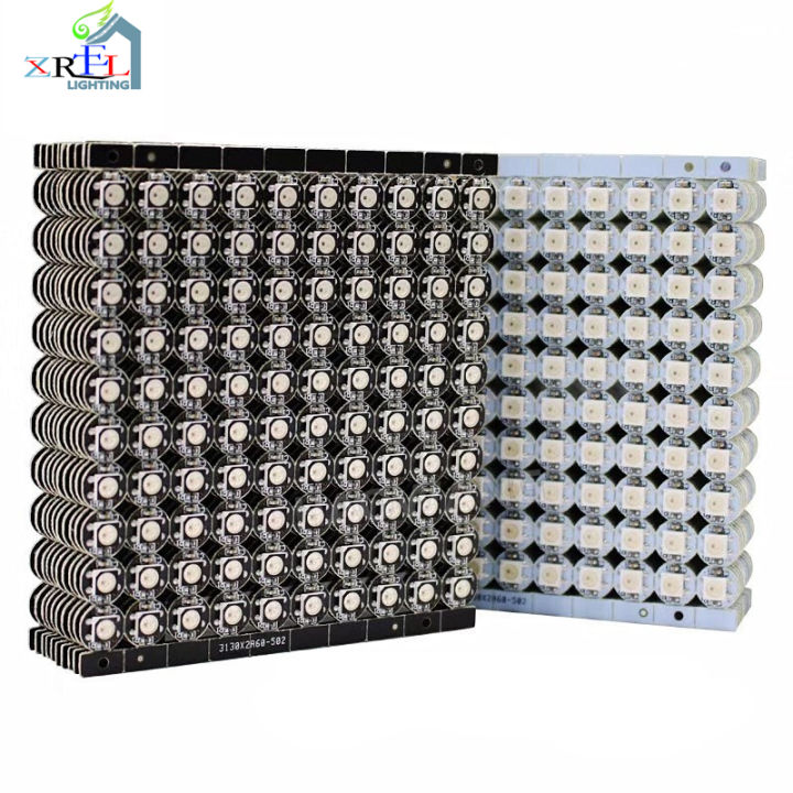 4-Pin WS2812B LED Chip & Heatsink 5V 5050 RGB WS2812 WS2811 IC Pixels ...