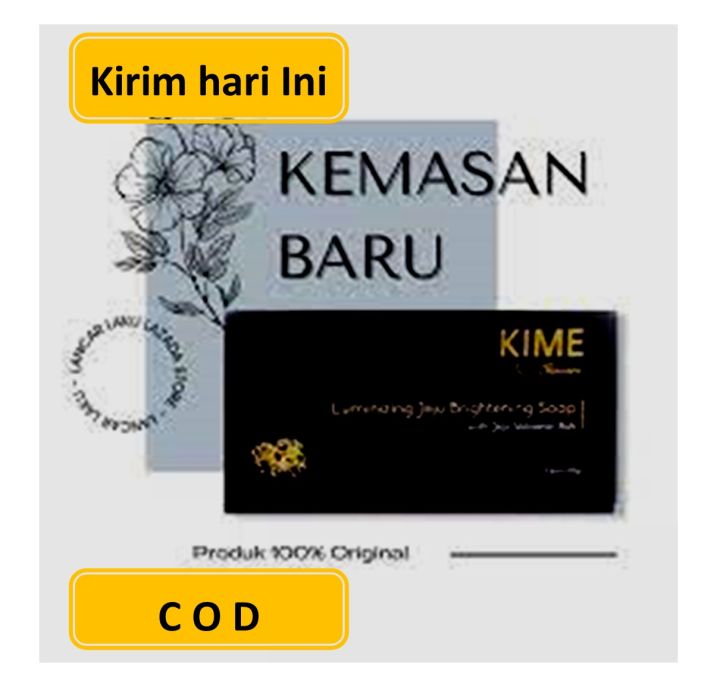 Sabun Kime [1 Box isi 2 PCS] Skincare Luminizing Jeju Brightening Soap ...
