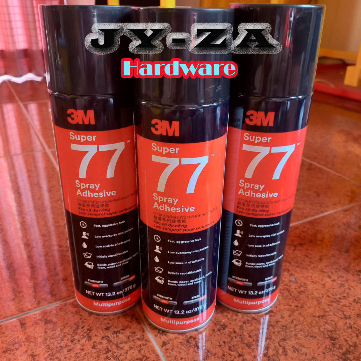 3M กาวสเปรย์77 สเปรย์กาว77 3M Super Multipurpose Adhesive (375g.) | Lazada.co.th