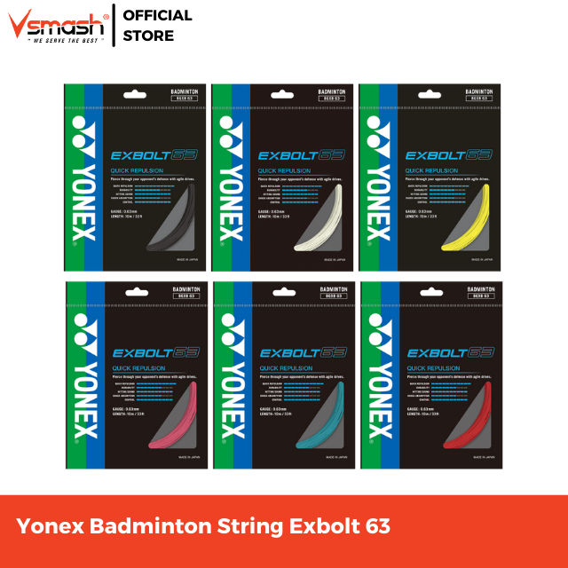 Yonex Badminton String Exbolt 63 | Lazada PH