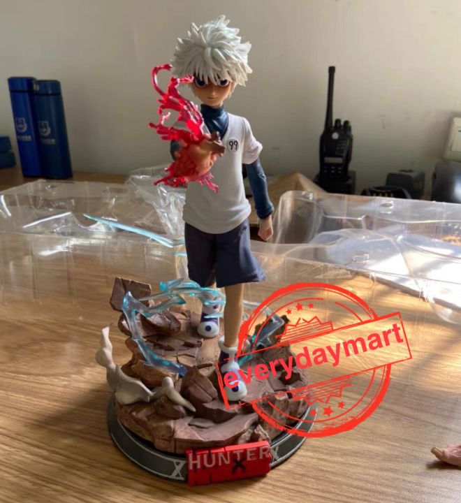 HUNTER X HUNTER🔥KILLUA ZOLDYCK🔥STATUES GK ACTION FIGURE TOY ️全职猎人奇犽 ️GK ...