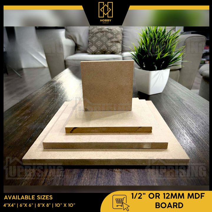 1/2" or 12MM MDF BOARD (STANDARD SIZE SECTION) | Lazada PH