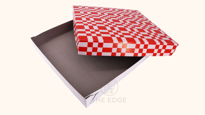 Pizza Box - Red/White - 20pcs./pack | Lazada PH