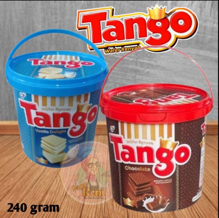 Wafer tango kemasan JAR 240 gram,vanilla dan cokelat | Lazada Indonesia