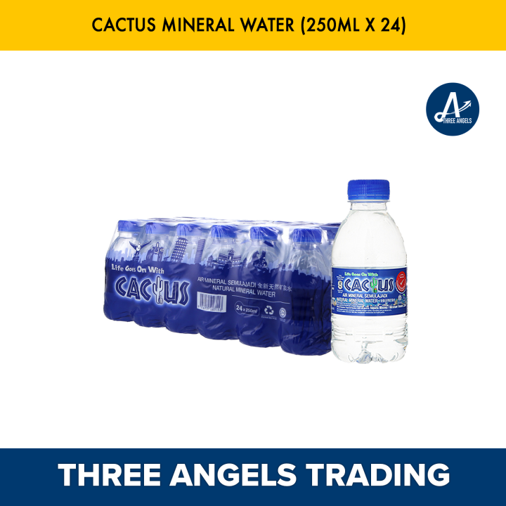 Cactus Mineral Water (250ml x 24) | Lazada Singapore