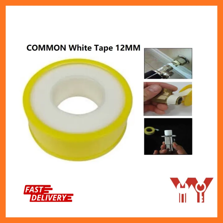 YY.OS - COMMON White Tape / Thread Seal Tape PTFE Plumbing Plumber Pipe ...