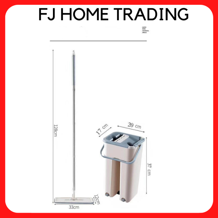 Trending Original Scratch Mop with Bucket and Free Fiber Cloth - Quick ...