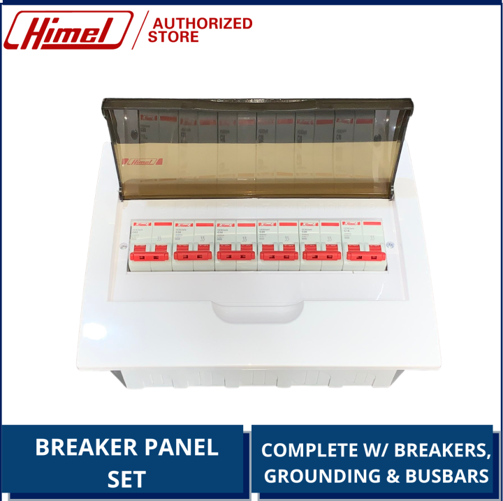 Himel Plastic Enclosure complete with Breakers 10A to 63A, 2Poles ...